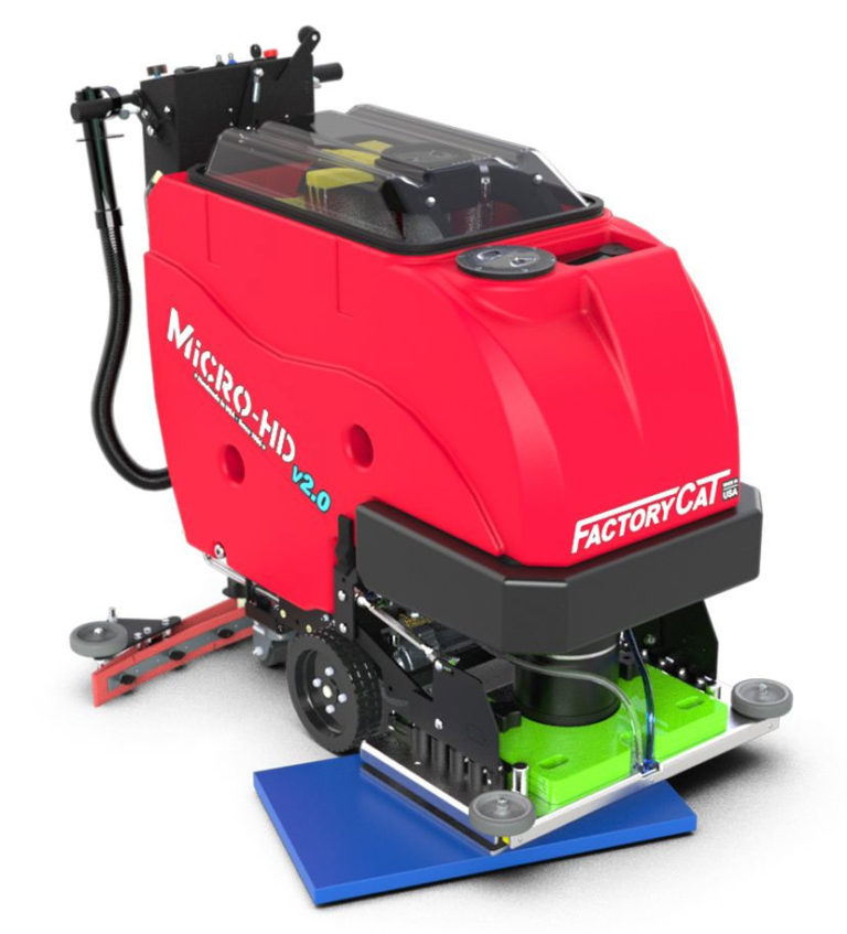 Factory Cat Micro-HD Floor Scrubber - Carolina Industrial Equipment (CIE)