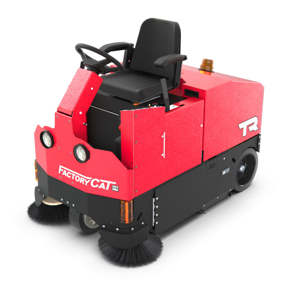 Factory Cat TR Rider Sweeper - Carolina Industrial Equipment (CIE)