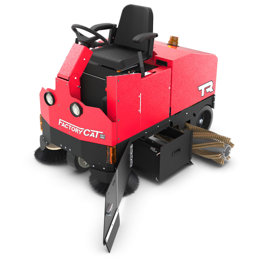 Factory Cat TR Rider Sweeper - Carolina Industrial Equipment (CIE)