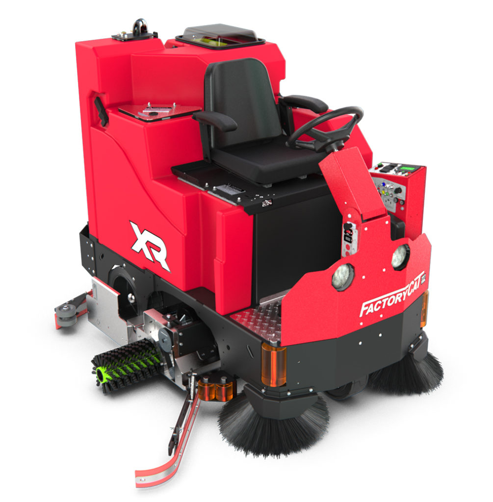 Factory Cat XR Rider Floor Scrubber - Carolina Industrial Equipment (CIE)