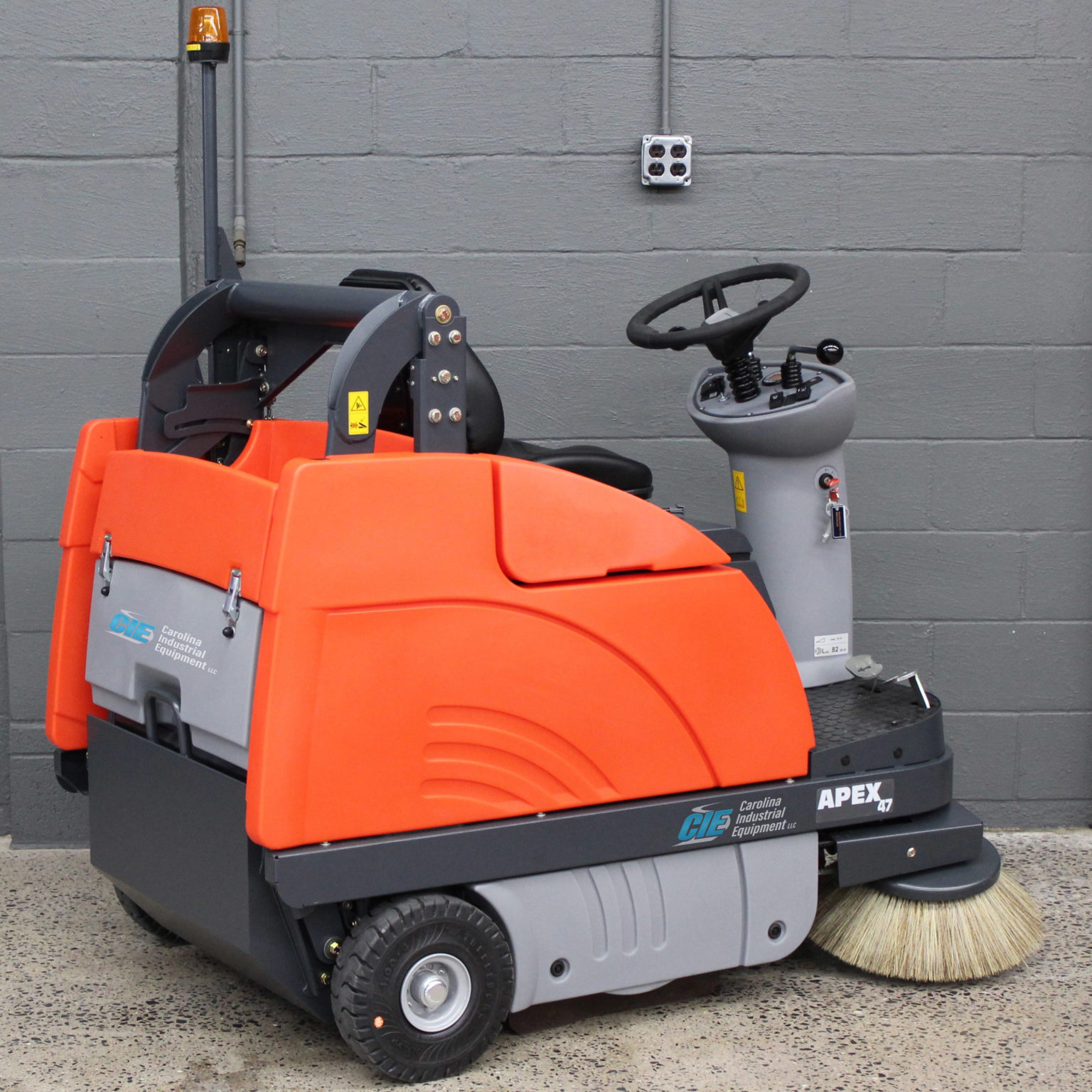 PowerBoss Apex 47 Sweeper - Carolina Industrial Equipment (CIE)