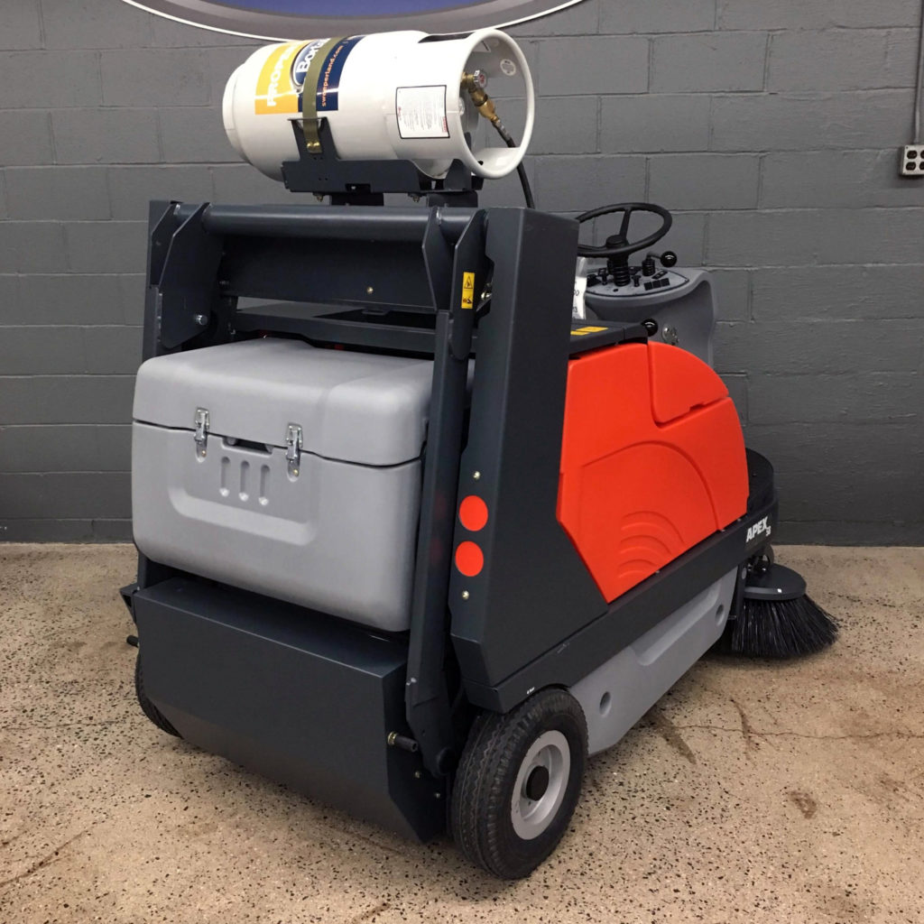 PowerBoss Apex 58 Sweeper - Carolina Industrial Equipment (CIE)