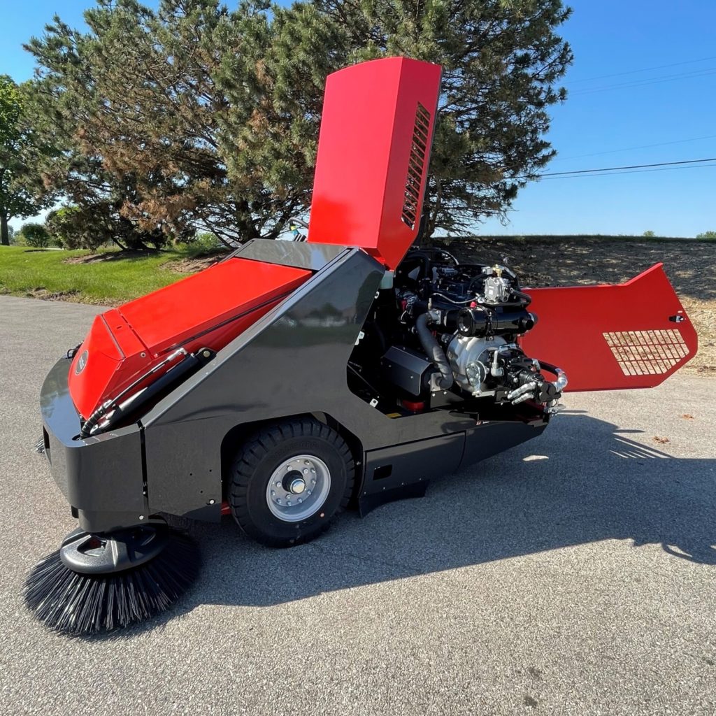 PowerBoss Armadillo 10X Sweeper - Carolina Industrial Equipment (CIE)