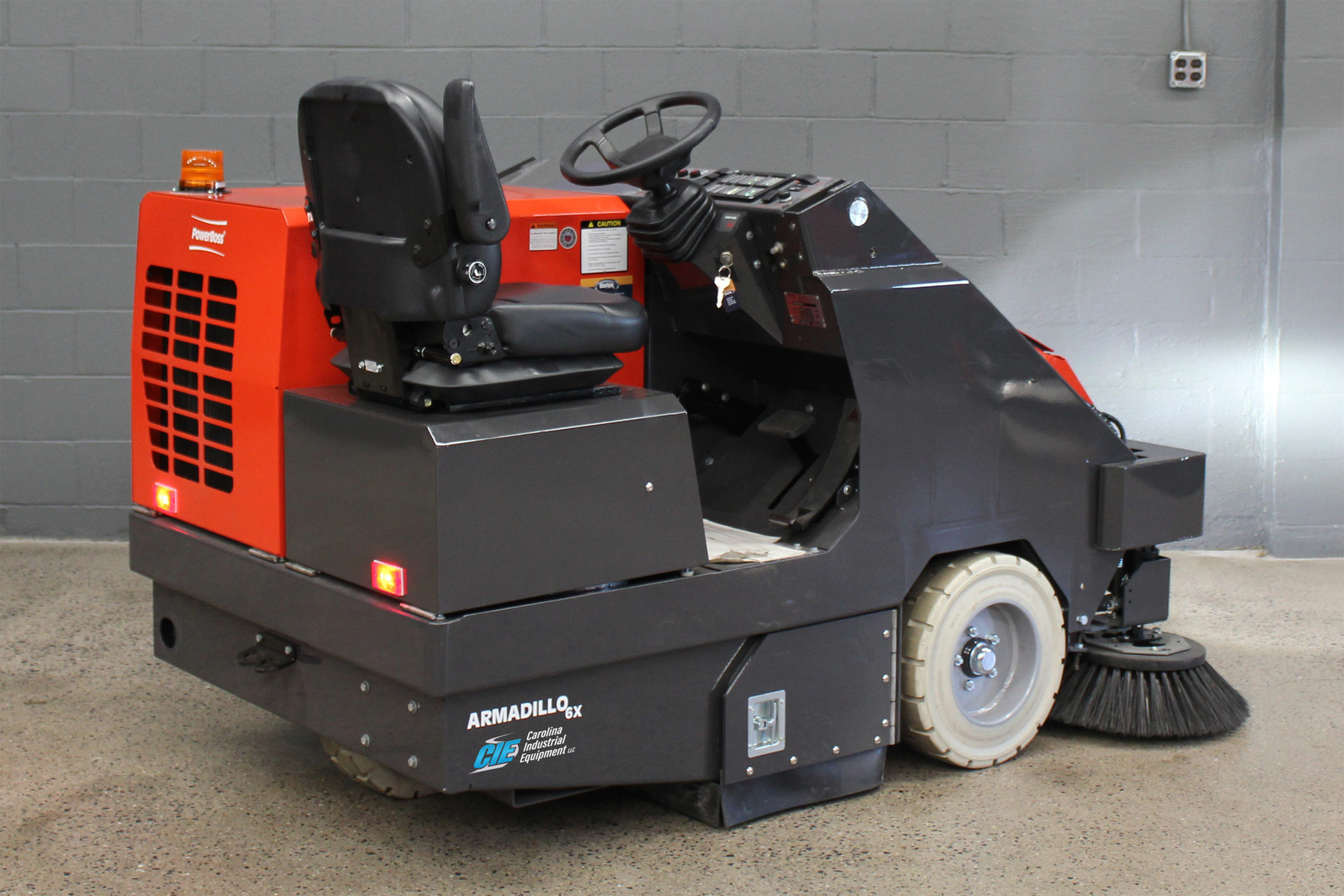 Powerboss Armadillo 6X Sweeper - Carolina Industrial Equipment (CIE)