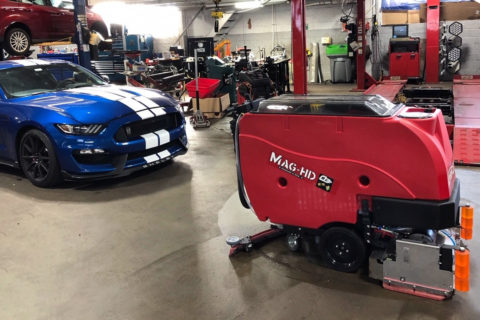 Factory Cat Mag-HD Floor Scrubber - Carolina Industrial Equipment (CIE)