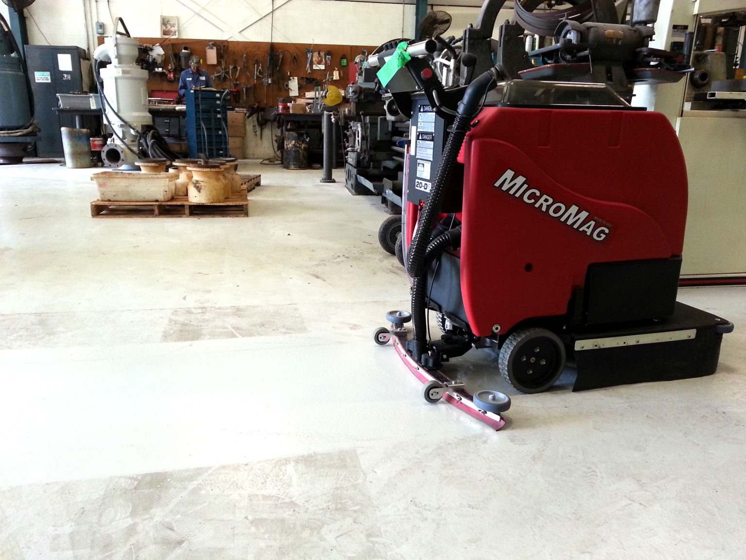 Factory Cat MicroMag Floor Scrubber - Carolina Industrial Equipment (CIE)