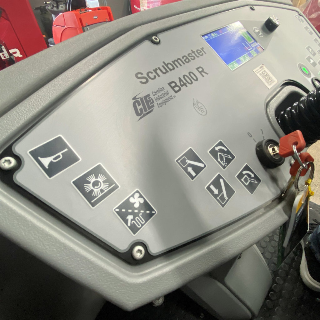 PowerBoss Scrubmaster B400 RH Sweeper/Scrubber - Carolina Industrial ...