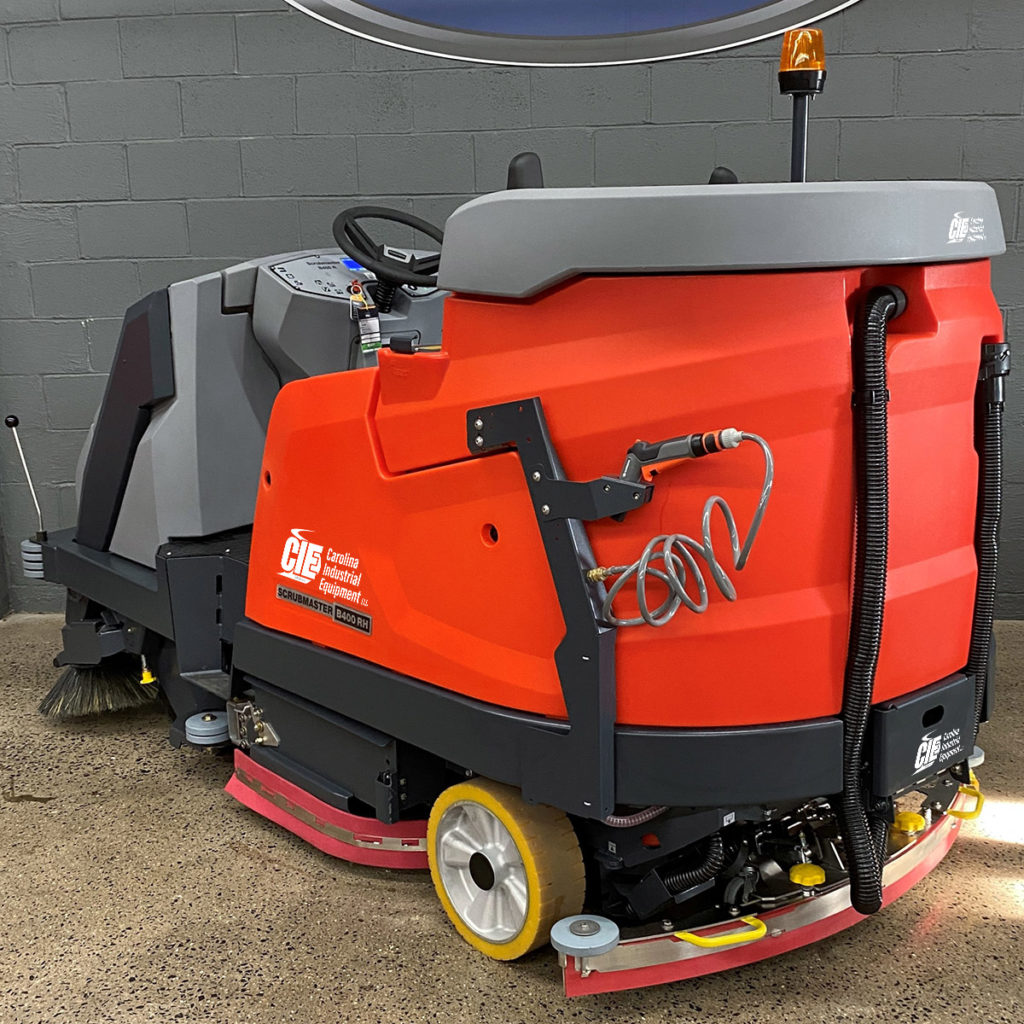 PowerBoss Scrubmaster B400 RH Sweeper/Scrubber - Carolina Industrial ...