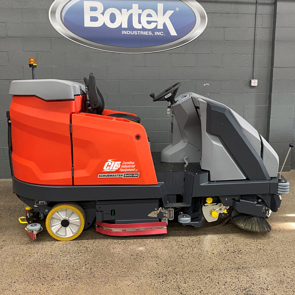 PowerBoss Scrubmaster B400 RH Sweeper/Scrubber - Carolina Industrial ...