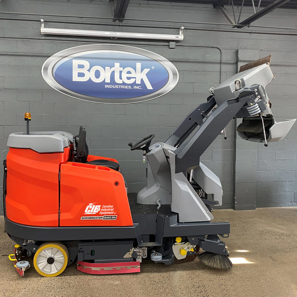 PowerBoss Scrubmaster B400 RH Sweeper/Scrubber - Carolina Industrial ...